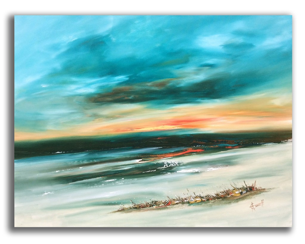 Paintings on Box Canvas – charles A. Borrell