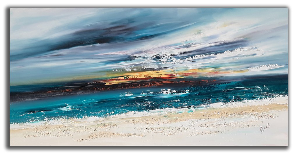 Paintings on Box Canvas – charles A. Borrell