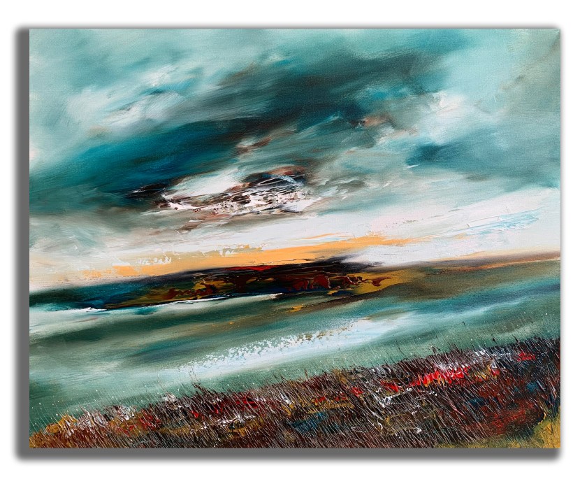 Paintings on Box Canvas – charles A. Borrell