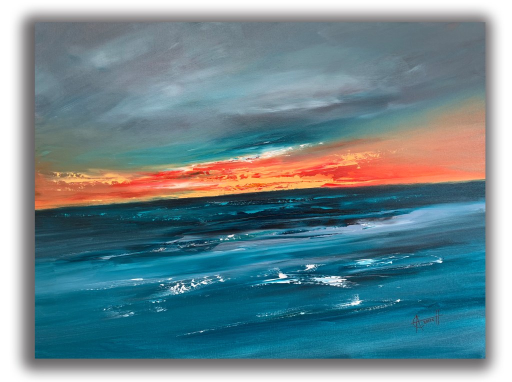 Paintings on Box Canvas – charles A. Borrell